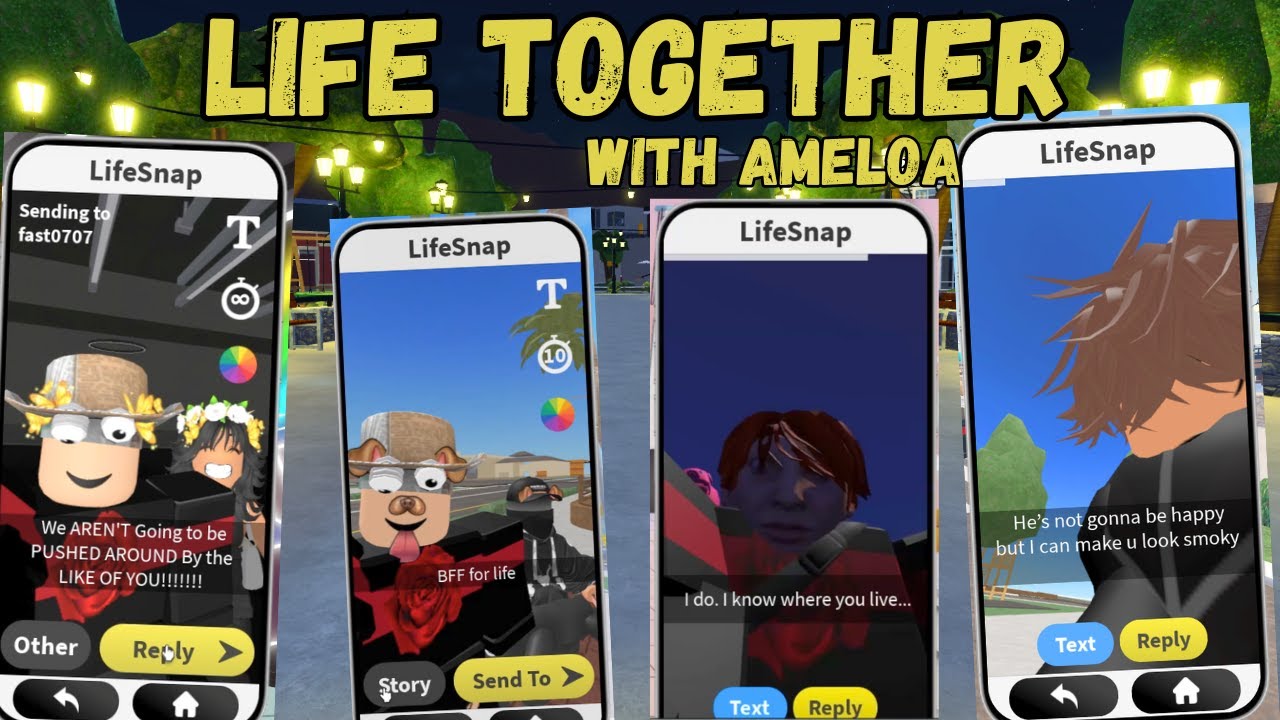 This Game Is Basically SNAPCHAT IN ROBLOX - YouTube