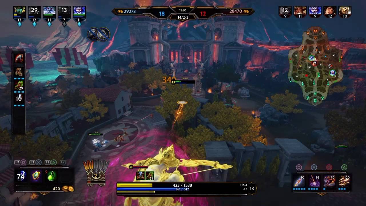 Smite console play of the week submission - YouTube