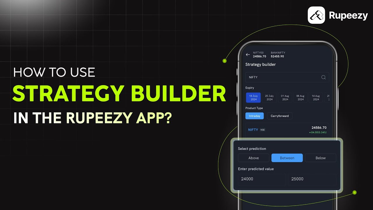 How to use Strategy Builder | Rupeezy Official | Trading and Investing ...