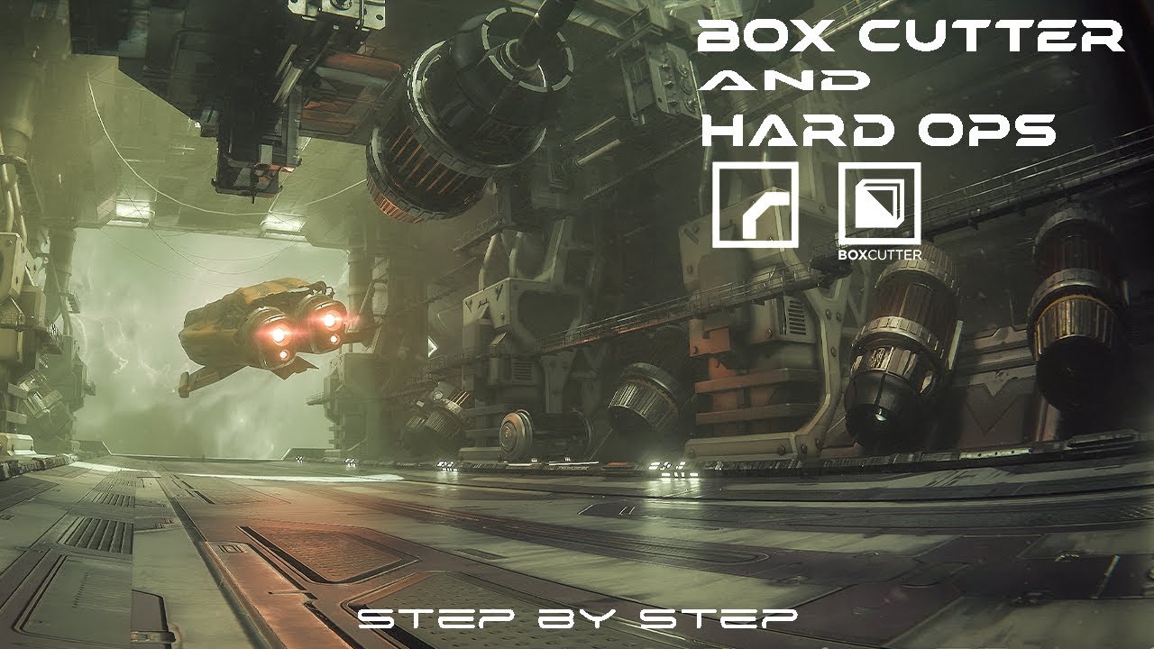 how to use box cutter and hard ops in blender #blendertutorial # ...