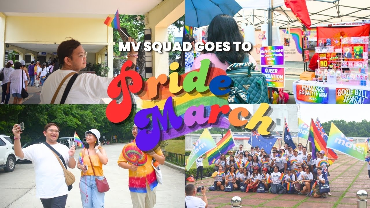 BINI AT VICE GANDA SA PRIDE MARCH IN QUEZON CITY!? | MV SQUAD GOES TO ...