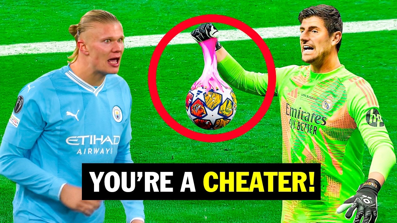 Football Players CAUGHT CHEATING... - YouTube