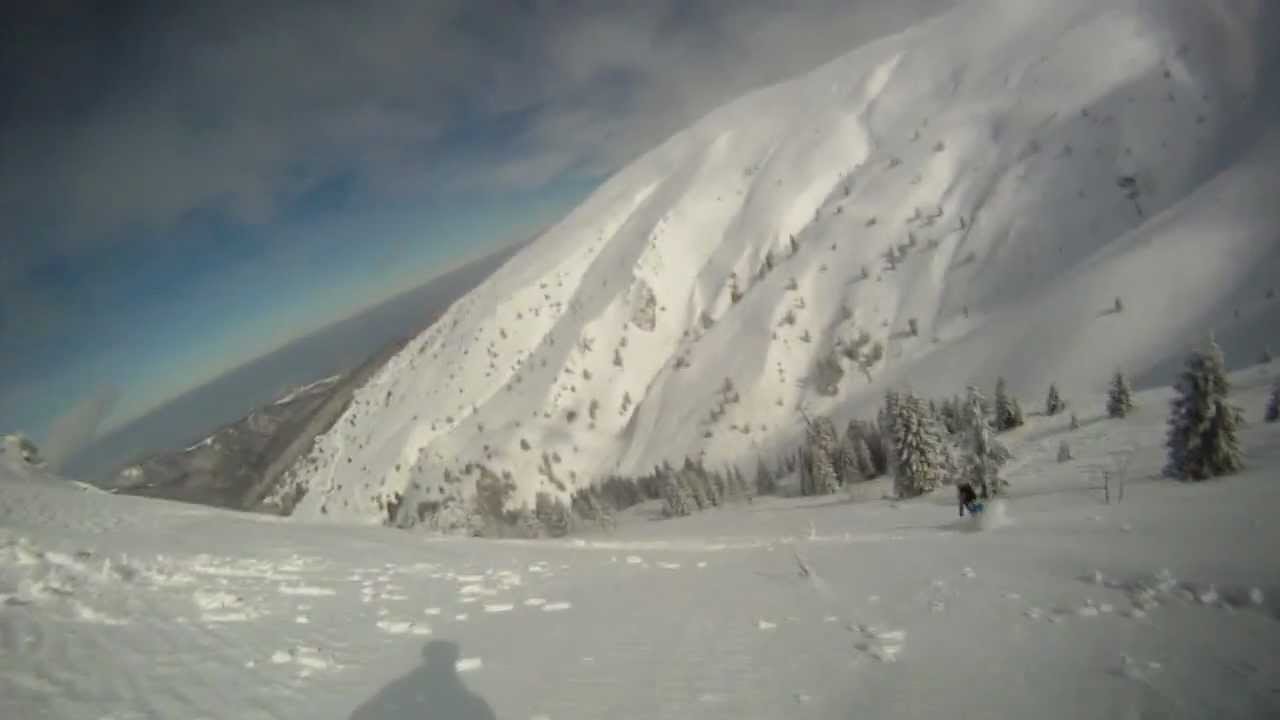 Kozuf - Skiing the steeps - YouTube