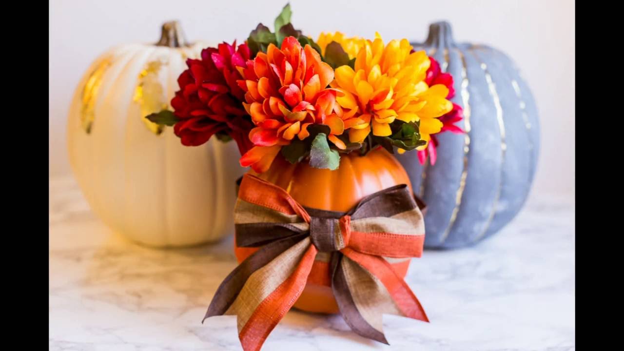 3 Ways to Decorate Foam Pumpkins with Therm O Web Adhesives - YouTube