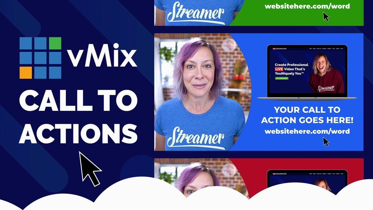 DEMO: Using Animated “Call To Action” Graphics in vMix! - YouTube