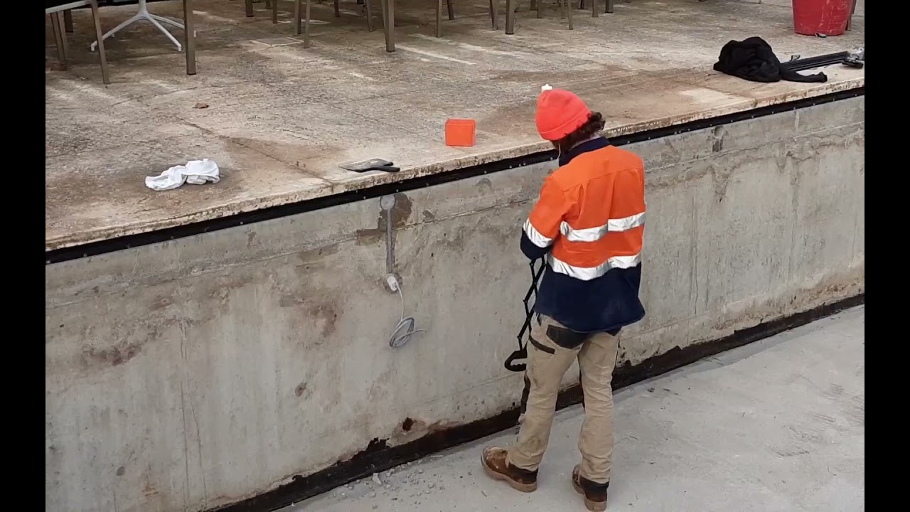 Installing Vinyl Liner in a Concrete Pool - YouTube