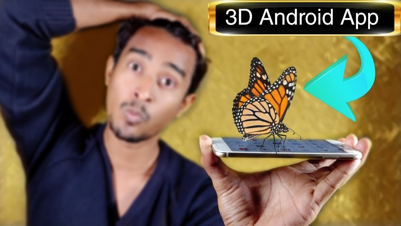 Amazing Android AR App - Real 3D Effect - YouTube