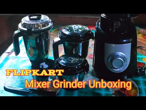 Master Chef Juicer Mixer Grinder/ Unboxing Video / From Flipkart - YouTube