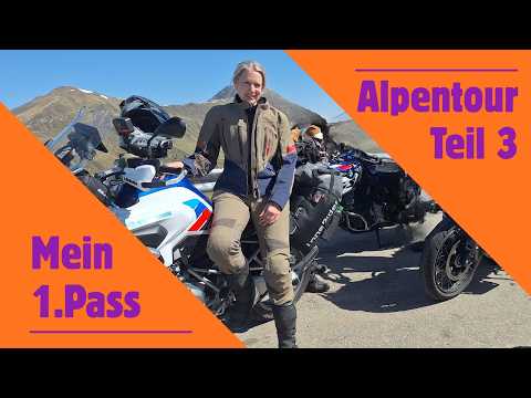 Mein 1. Alpenpass! 🏍️ Motorrad Alpentour