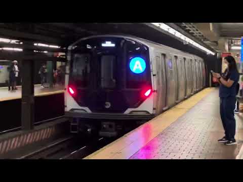 NYC Subway: Two R211 sets now in revenue service on the A line! (6/29 ...