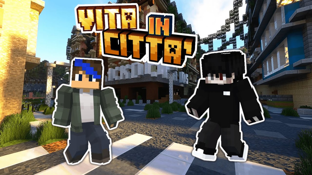 I MIEI AMICI ARRIVANO IN CITTA'! | Minecraft Vita in Città #09 - YouTube