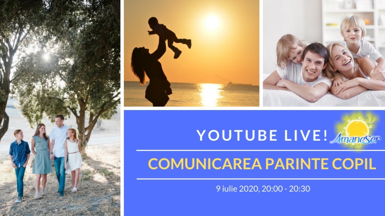 Comunicarea parinte copil - YouTube