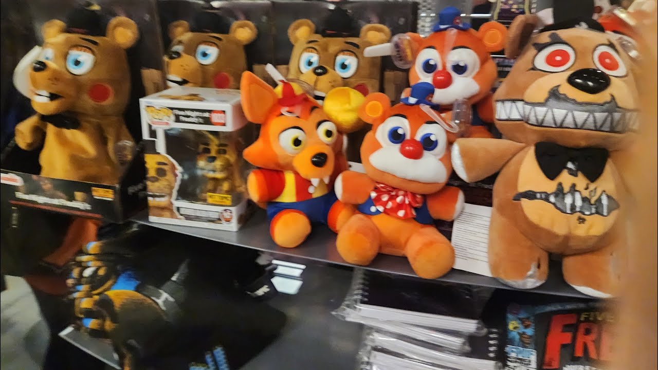 Hot Topic Fnaf New Collections 2024 ||Fnaf Plush collections at hot ...