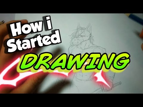 how I started DRAWING! - life story & Inspiration - YouTube