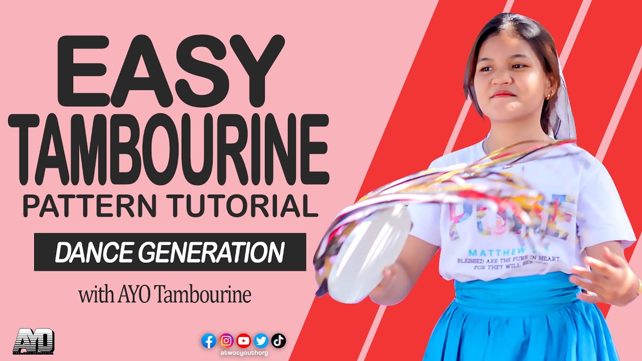 Easy Tambourine Pattern: DANCE GENERATION | Tutorial - YouTube