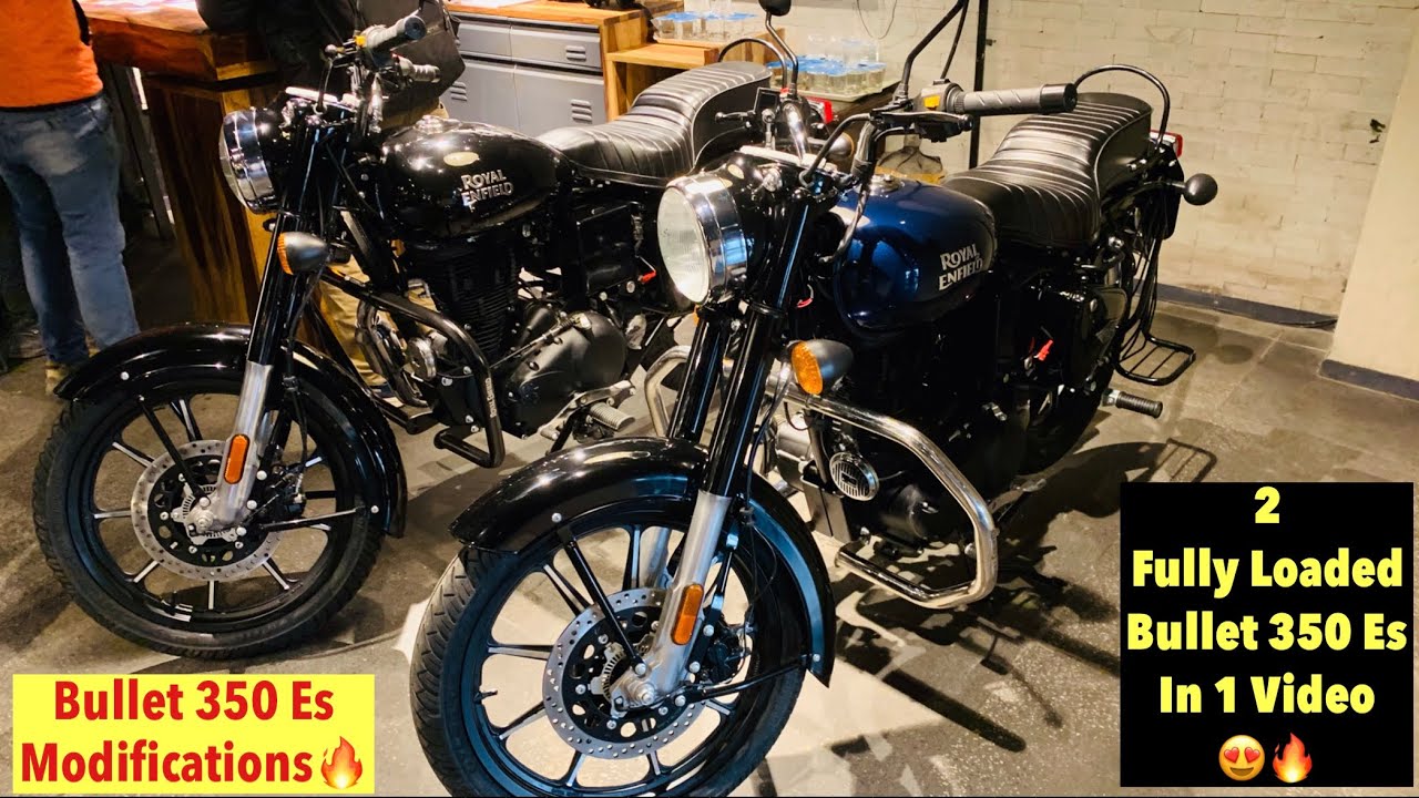 Bullet 350 es 2022 Model Modification | Review | Price | Mileage ...