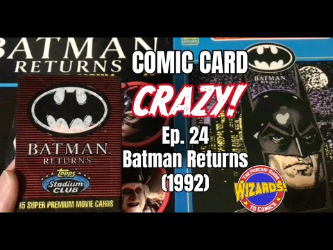 Comic Card Crazy: Batman Returns Stadium Club (1992) - YouTube