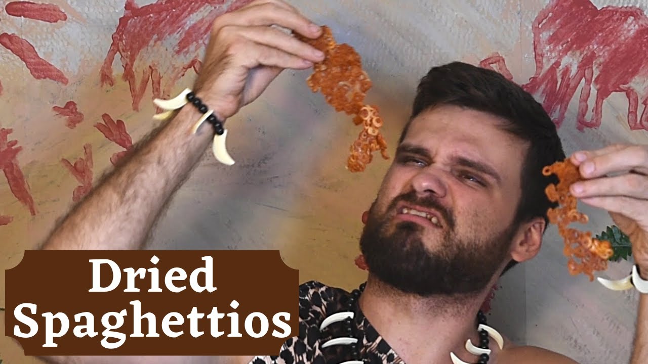 Eating Dehydrated Spaghettios Just For Fun! - YouTube