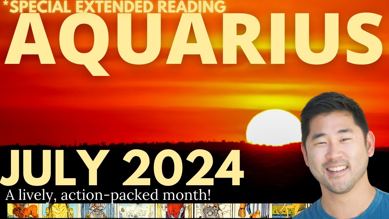 Aquarius July 2024 - MAJOR! HUGE AWAKENING BRINGS RAPTURE YOU SEEK!🎺🌠 ...