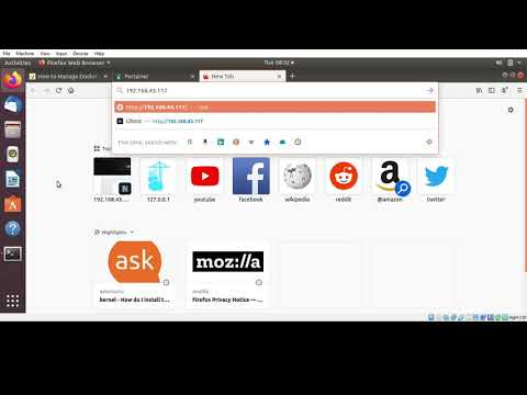UAS Cloud Computing. Demo "Manajemen Docker Container Menggunakan Portainer" - YouTube