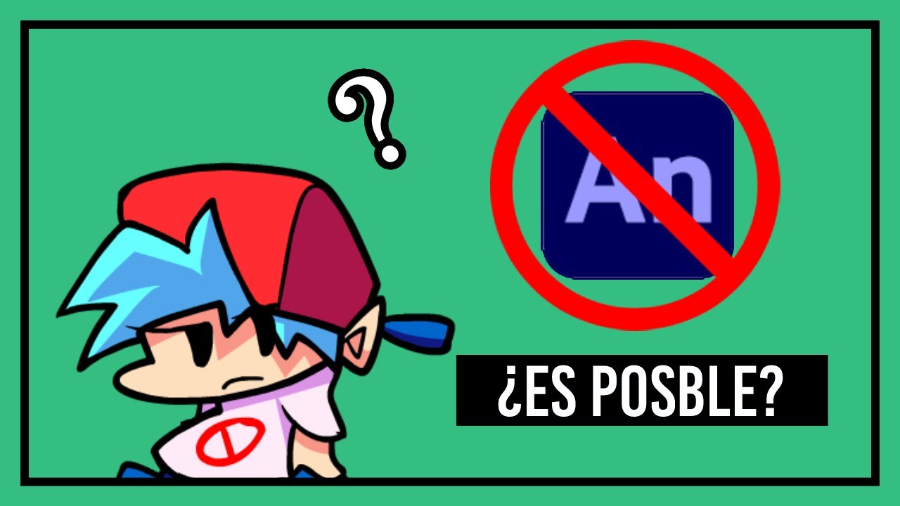 ¿Se puede hacer SPRITES para FNF sin ADOBE ANIMATE? - YouTube