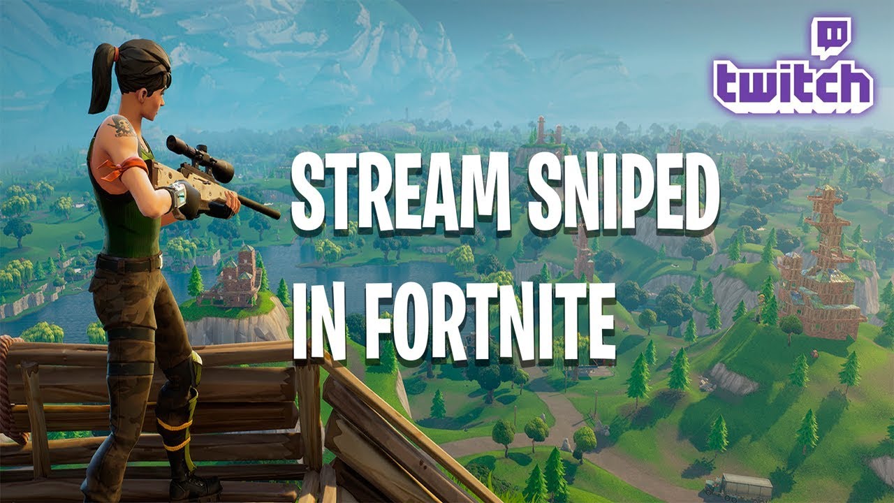 STREAM SNIPED IN FORTNITE - YouTube