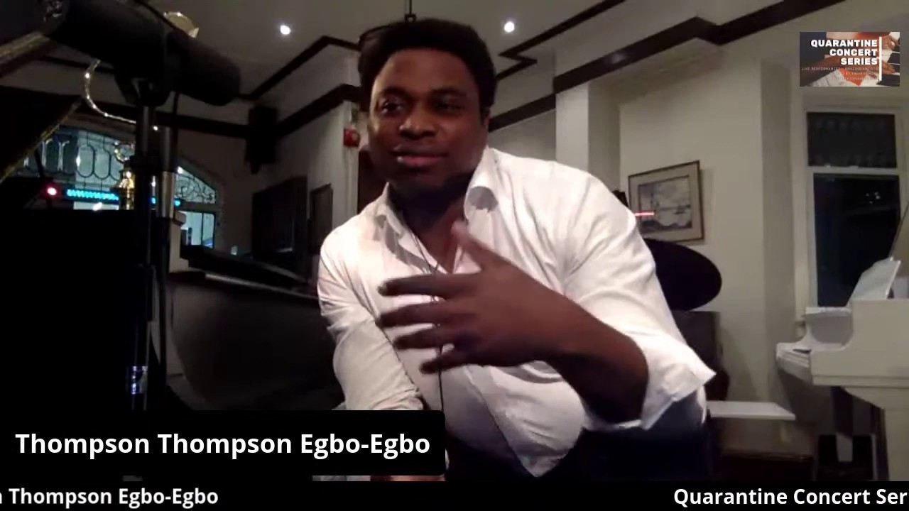 Quarantine Concert Series: Thompson Egbo Egbo - YouTube