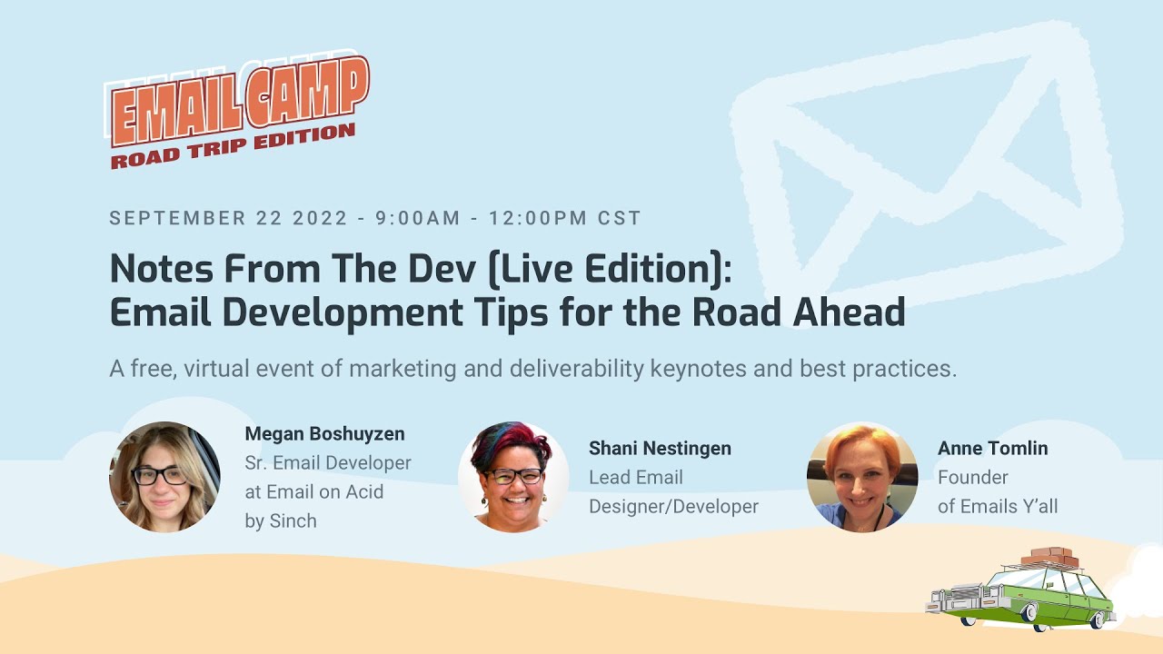 Notes From The Dev [Live Edition]: Email Development Tips for the Road ...