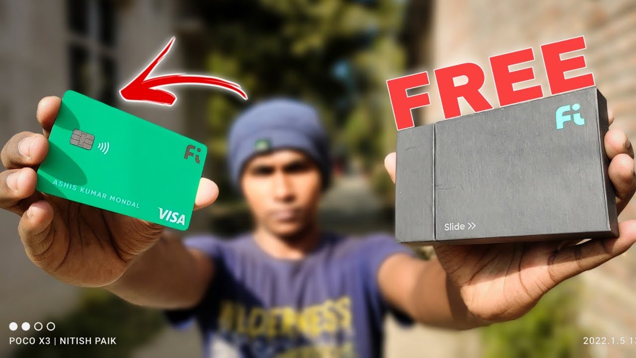 FI DEBIT CARD UNBOXING IN HINDI! FREE PREMIUM ATM CARD! - YouTube