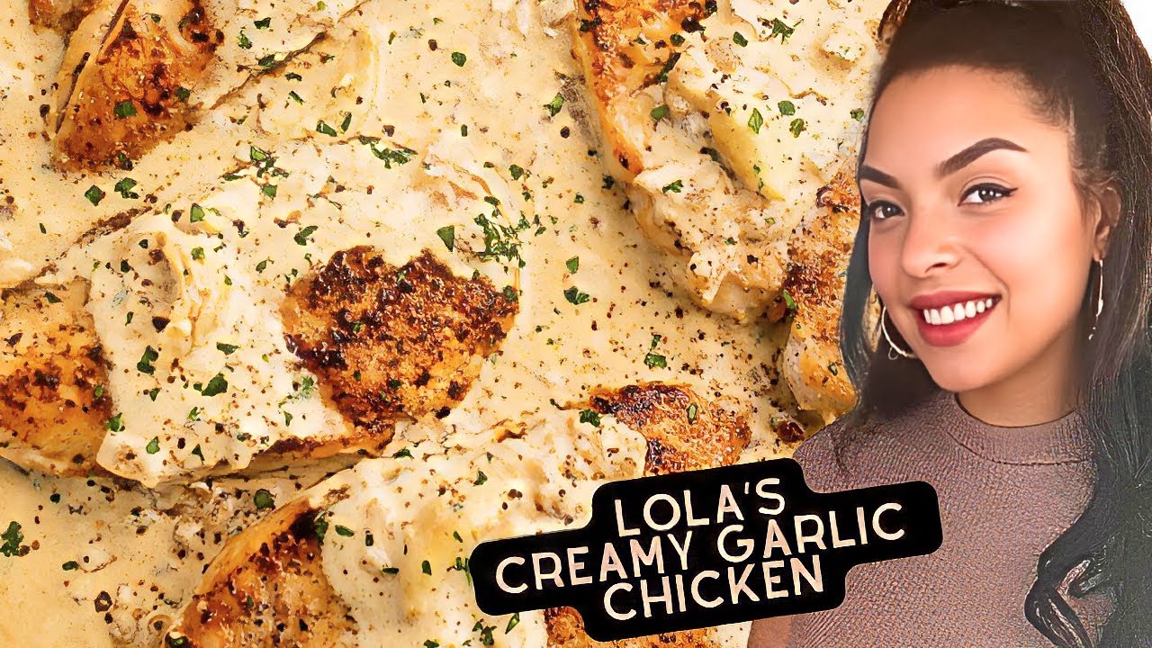 Quick Creamy Garlic Chicken Recipe (Easy Dinner) - YouTube