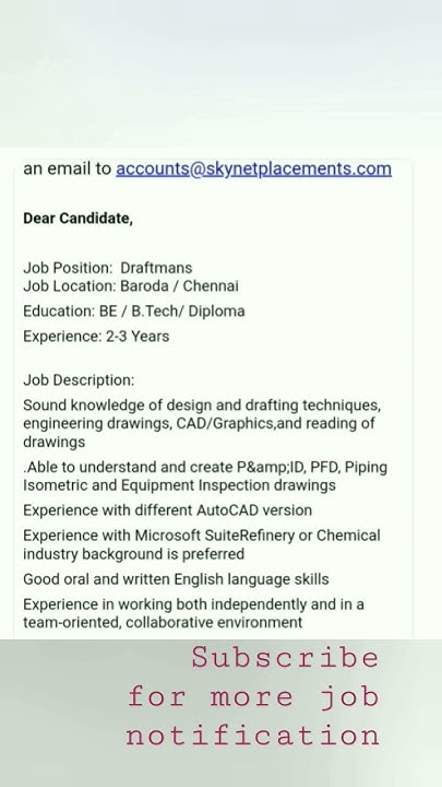 Job notification | Interview | Design | Engineer - YouTube