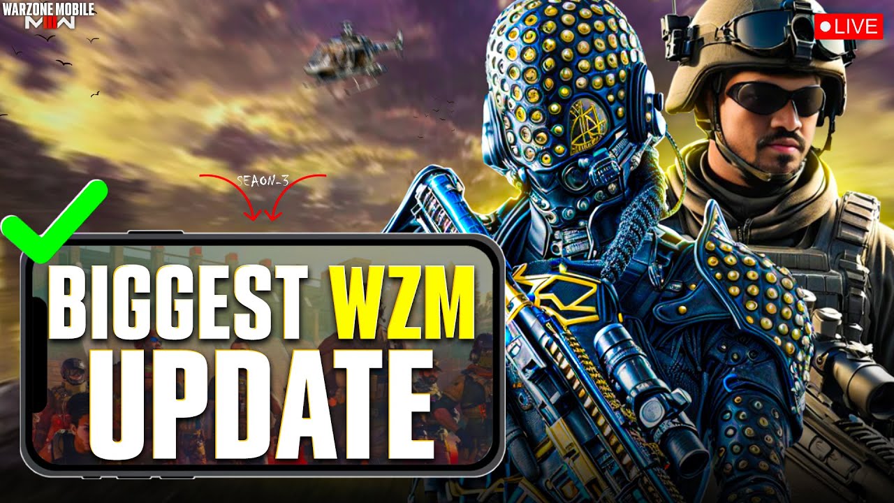 Warzone Mobile Live New Update Today Road To 3.5k Subs - YouTube