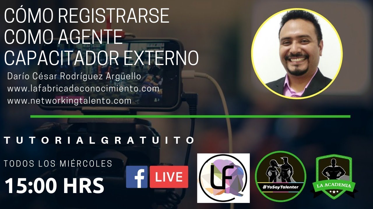 Cómo registrarse como Agente Capacitador Externo - YouTube