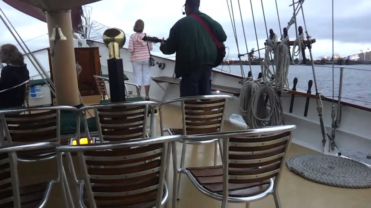 Norfolk Harbor Cruise on the American Rover 8-18-13 - YouTube