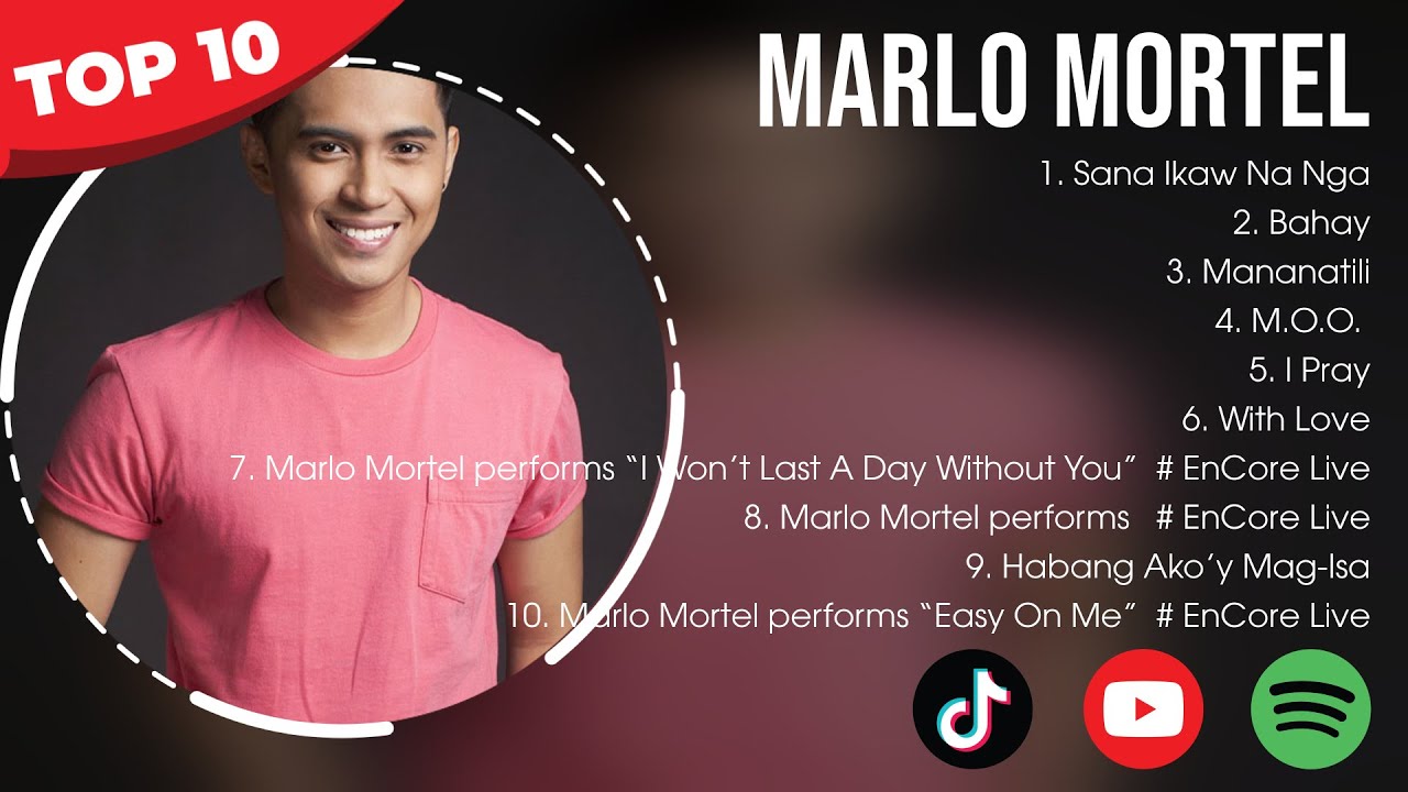 Marlo Mortel Hits ~ Best Songs Tagalog Love Songs 80's 90's Nonstop ...