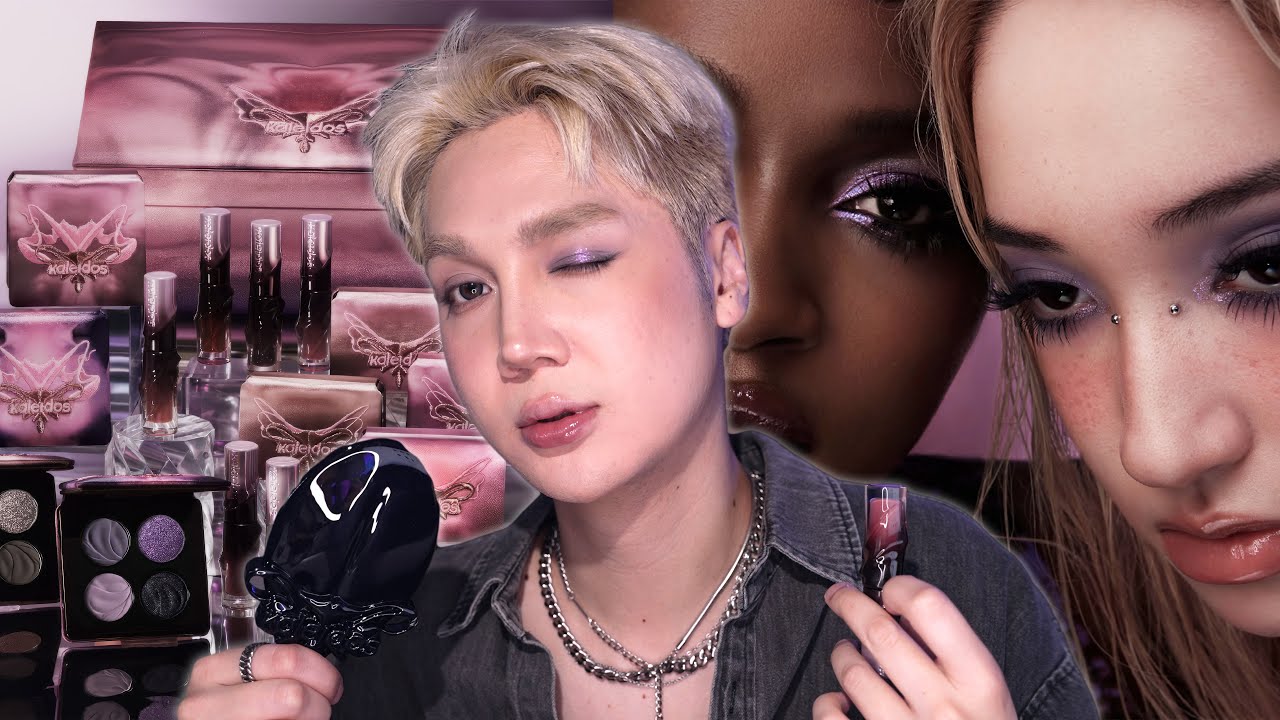 This new makeup has left me gagged 🗿 #kaleidosmakeup - YouTube