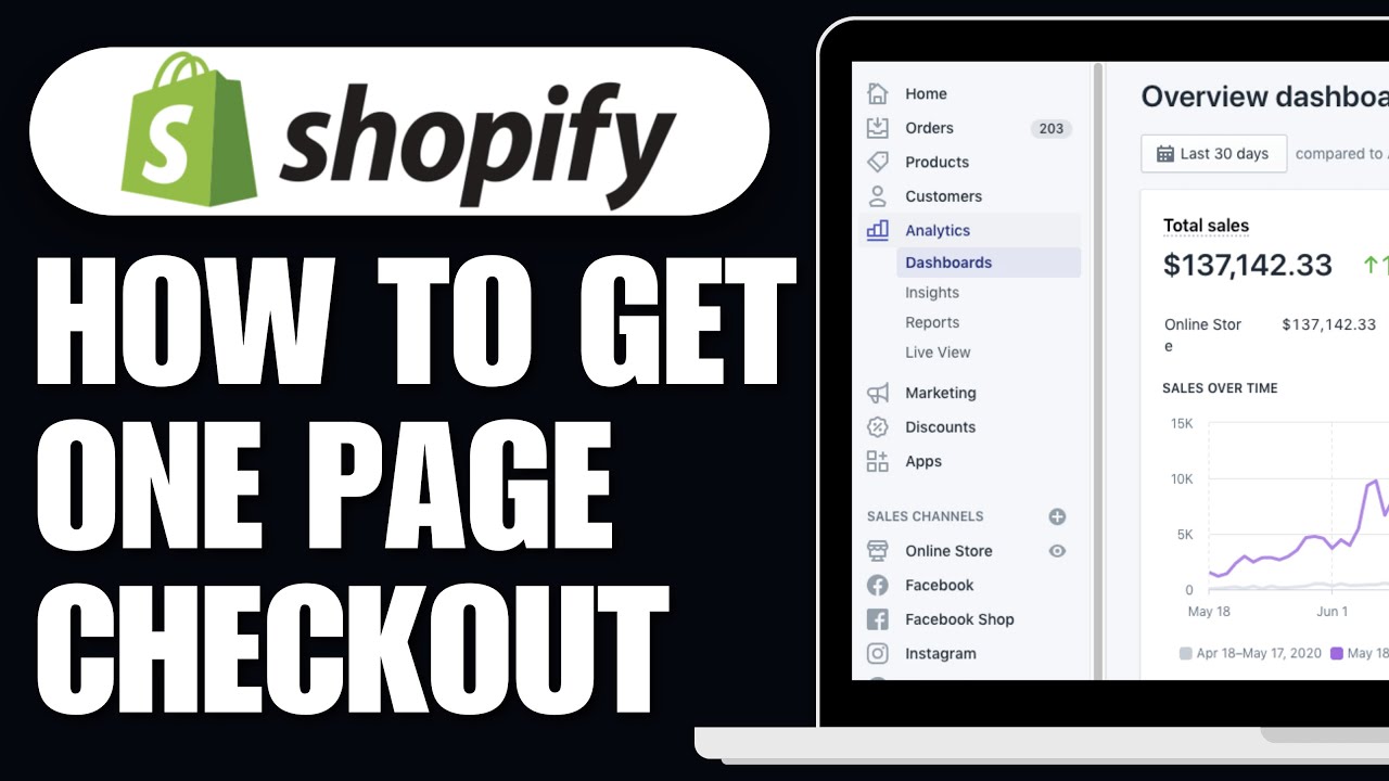 How To Get Shopify One Page Checkout (Tutorial Step by Step) - YouTube