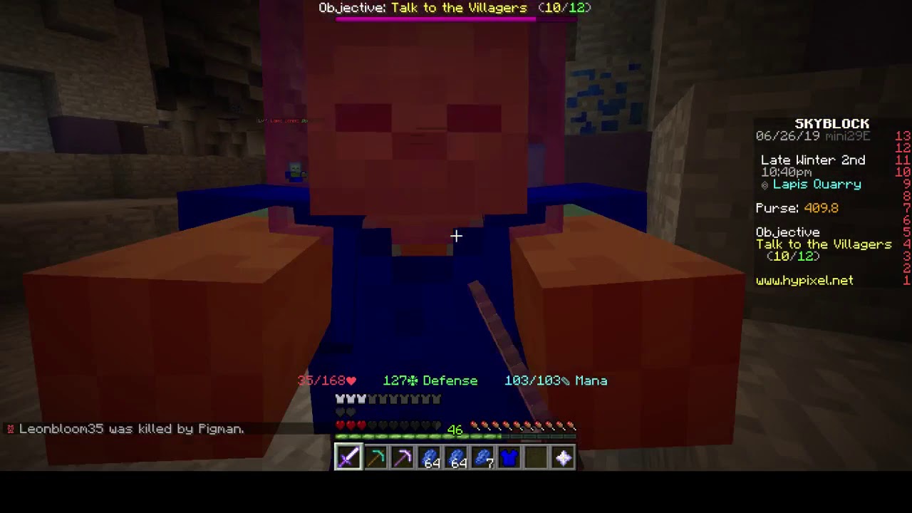 hypixel skyblock ep 1 - YouTube