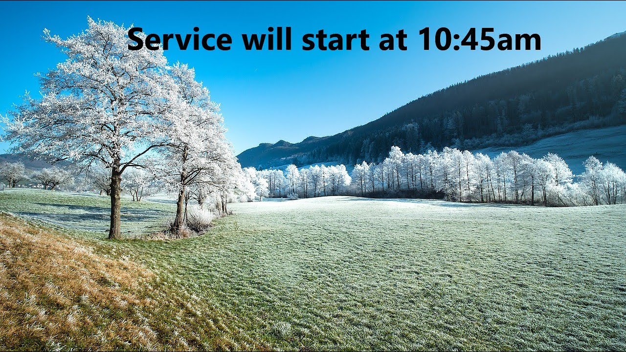 December 3, 2023 / Bishop Stan Friesen - YouTube