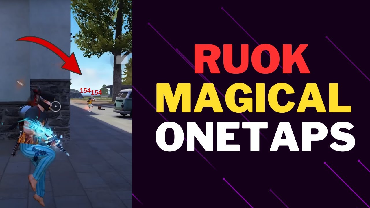 [RUOK] MAGICAL ONETAPS SOLO VS SQUAD GARENA FREE FIRE - YouTube