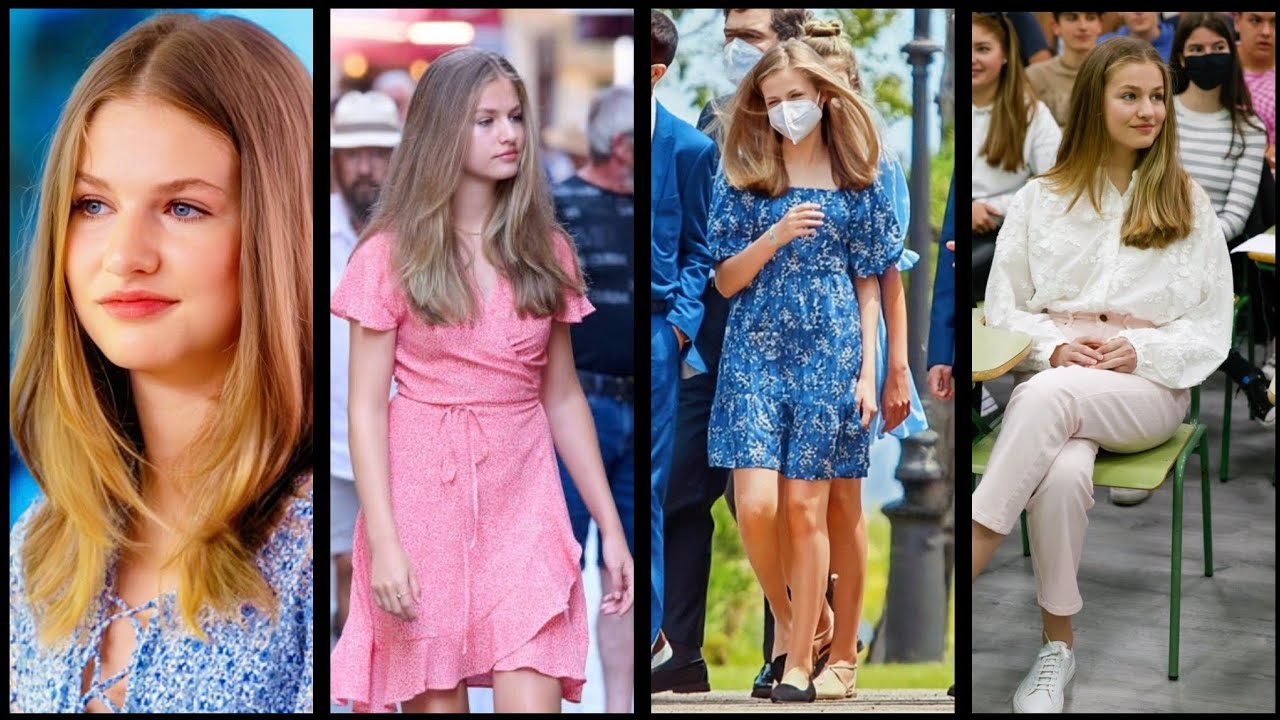 Princess Leonor Street look & style - YouTube