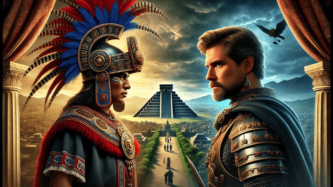 Moctezuma y Hernán Cortés: Dos Líderes, Un Encuentro que Cambió la ...