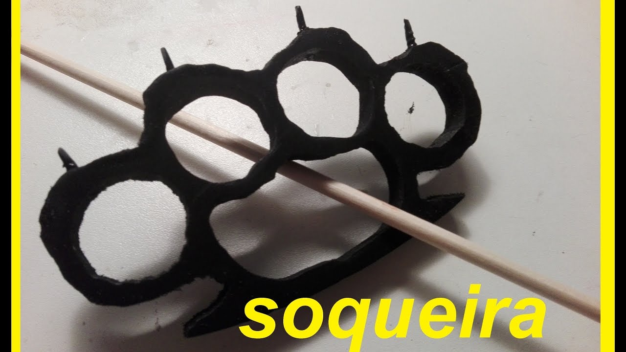 soqueira caseira \ soco inglês - YouTube