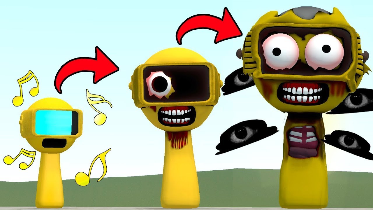 NEW HORROR EVOLUTION GARNOLD PHASE 3 SONG In Garry`s Mod [Incredibox ...