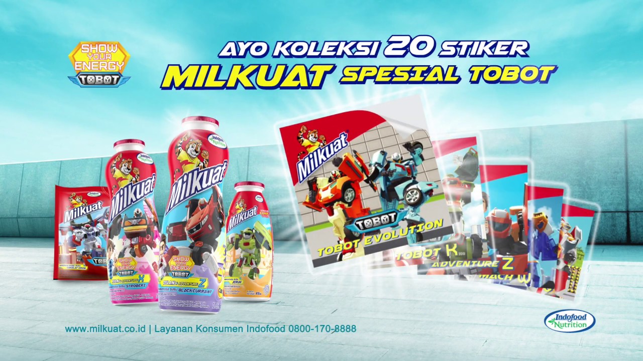 Milkuat Spesial Tobot - YouTube