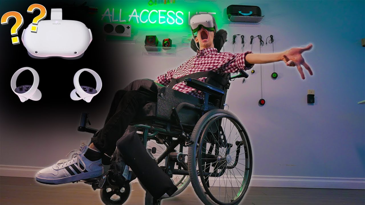 How to Make VR Accessible to People with Disabilities🔥Beat Saber on ...