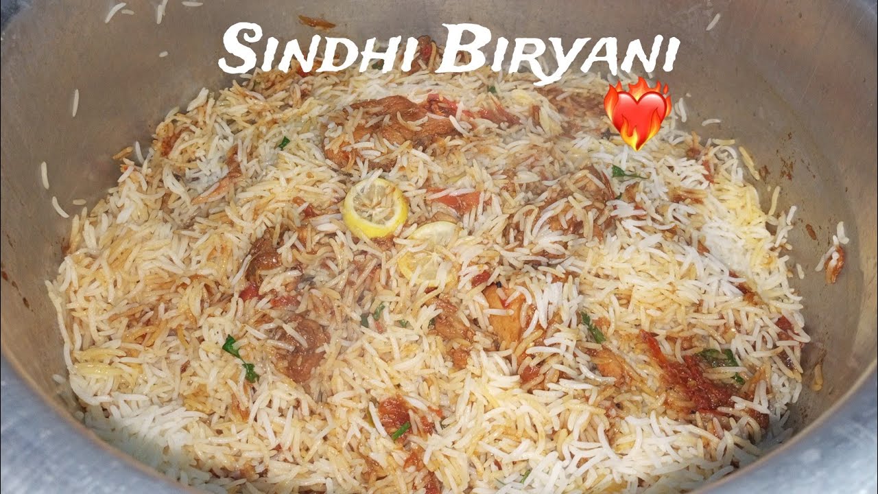 Sindhi Biryani Recipe By Cookologyy - YouTube