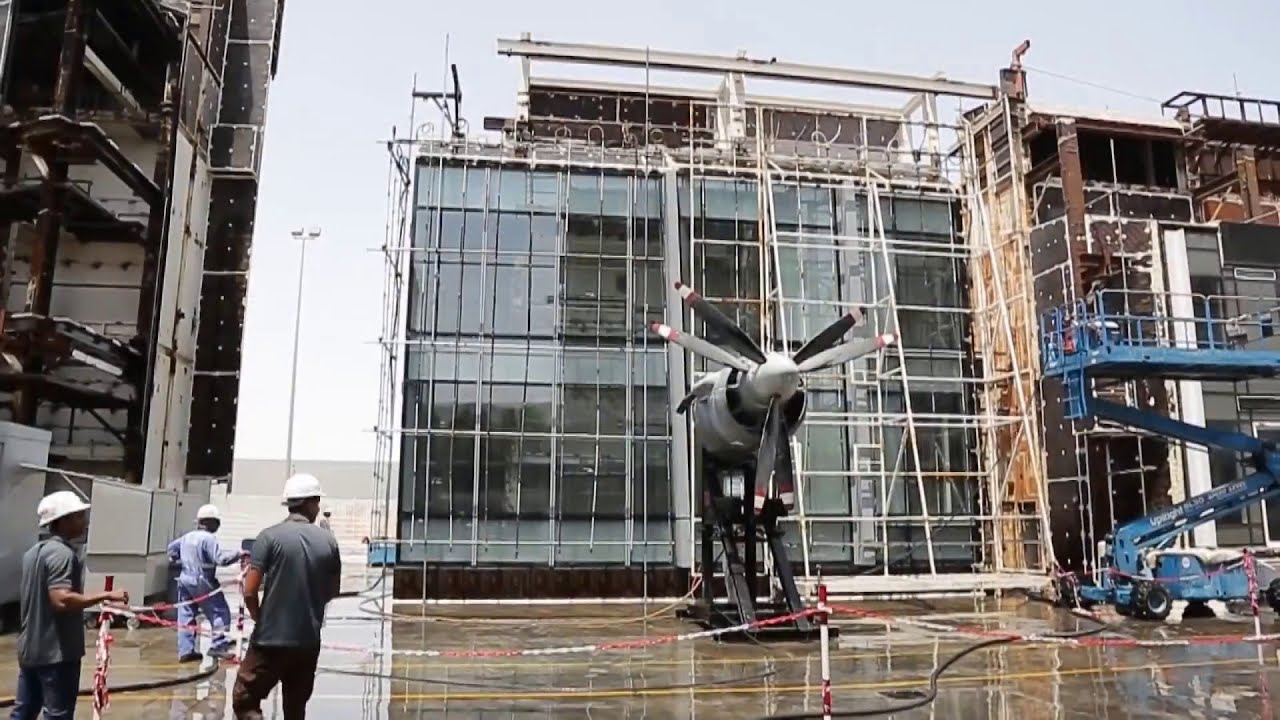 Façade Testing at Exova Dubai - YouTube