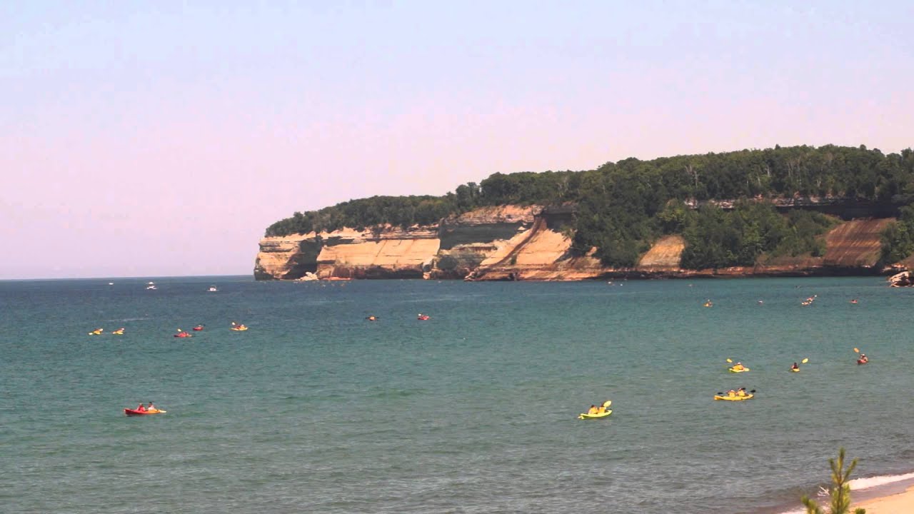 Miners Beach, Pictured Rocks National Lakeshore - YouTube