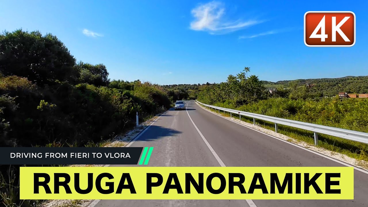 FIER - VLORE, RRUGA E VJETER PANORAMIKE, RRUGE E BUKUR QE TE FAL ...